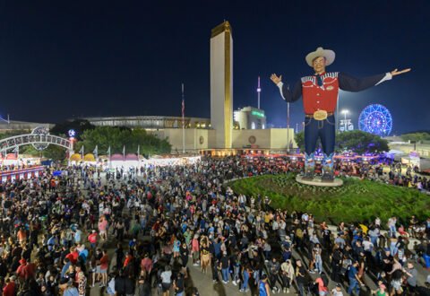 Big Tex: The Giant Cowboy of the Texas State Fair - On The Road with Susan