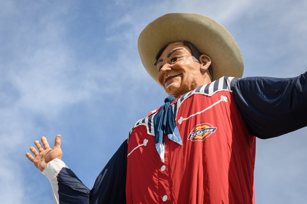 Big Tex: The Giant Cowboy of the Texas State Fair - On The Road with Susan