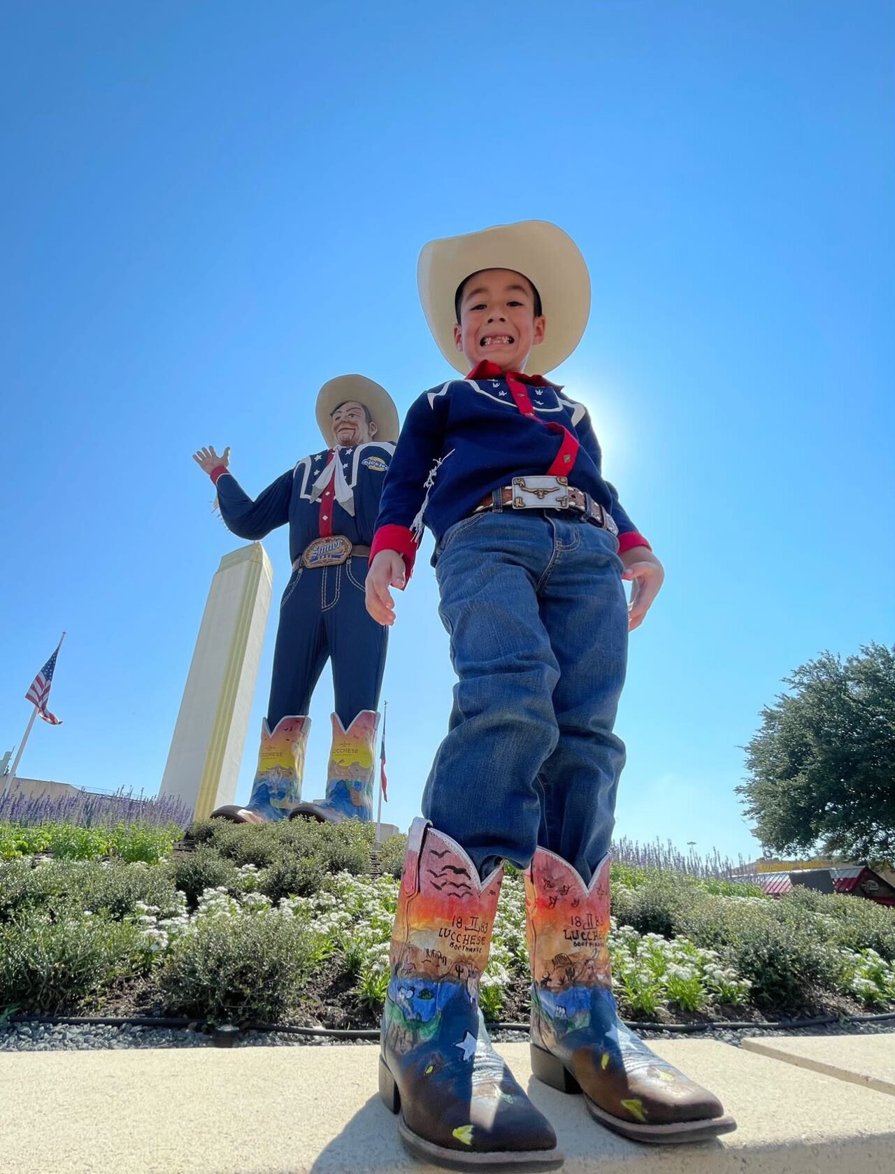 Big Tex: The Giant Cowboy of the Texas State Fair - On The Road with Susan