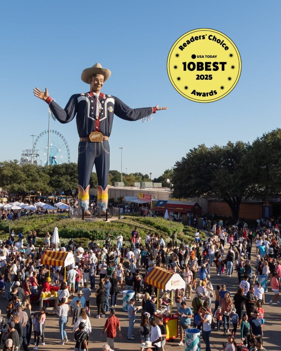 Big Tex: The Giant Cowboy of the Texas State Fair - On The Road with Susan